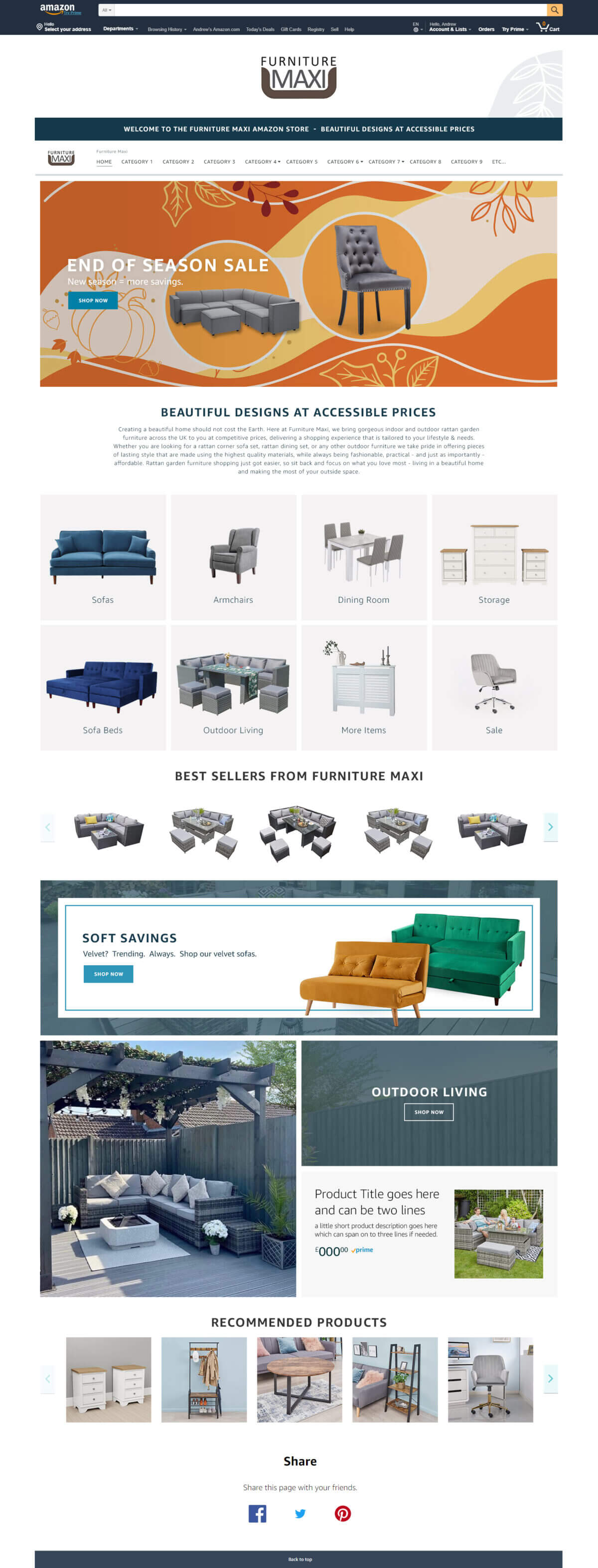 Amazon Design Portfolio - Frooition