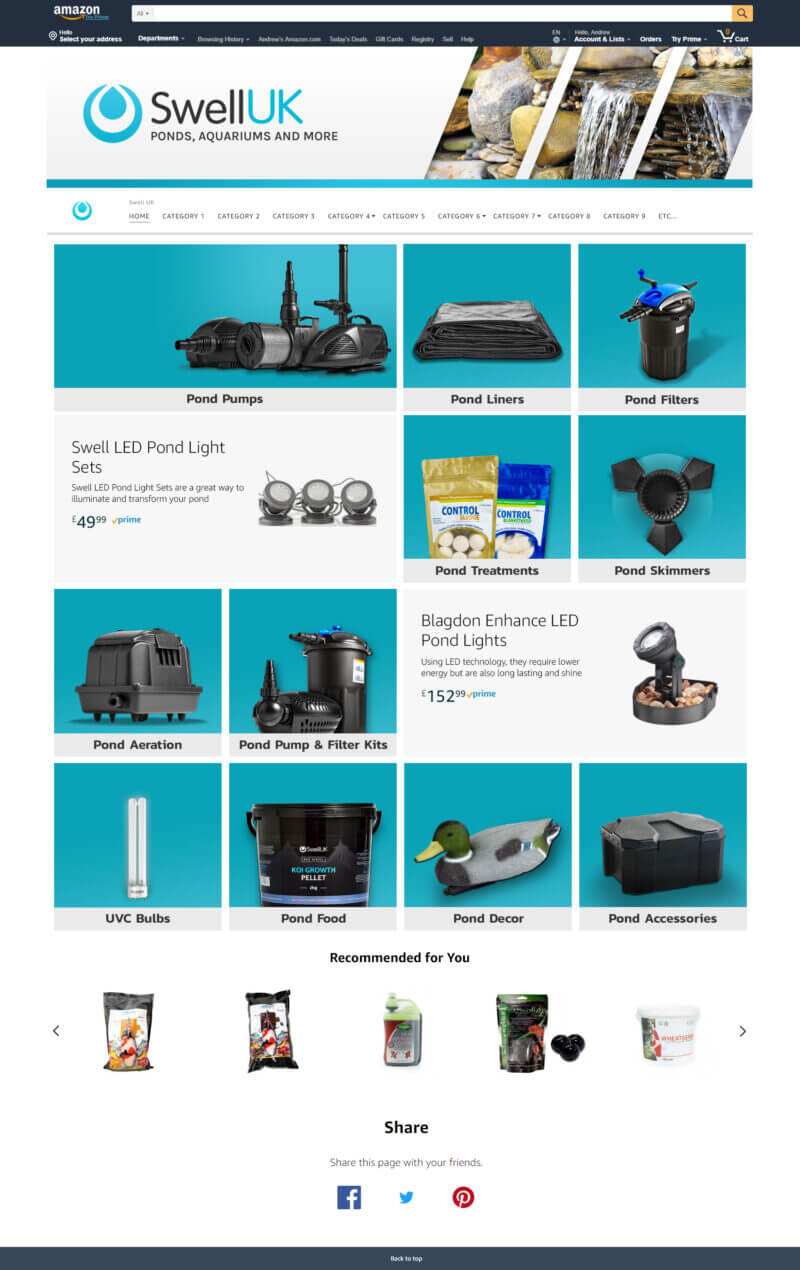 Amazon Design Portfolio - Frooition