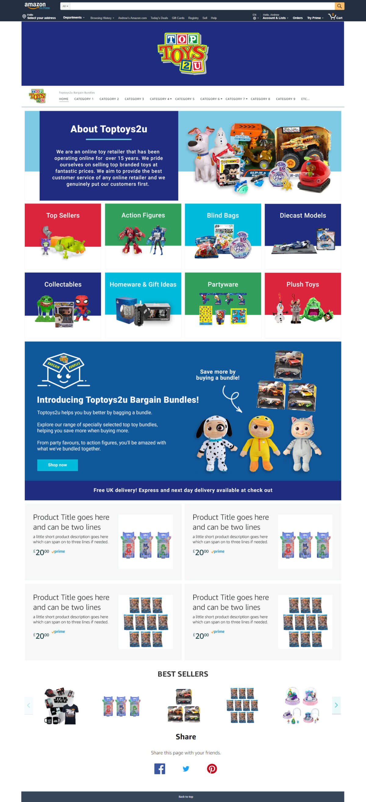 Amazon Design Portfolio - Frooition