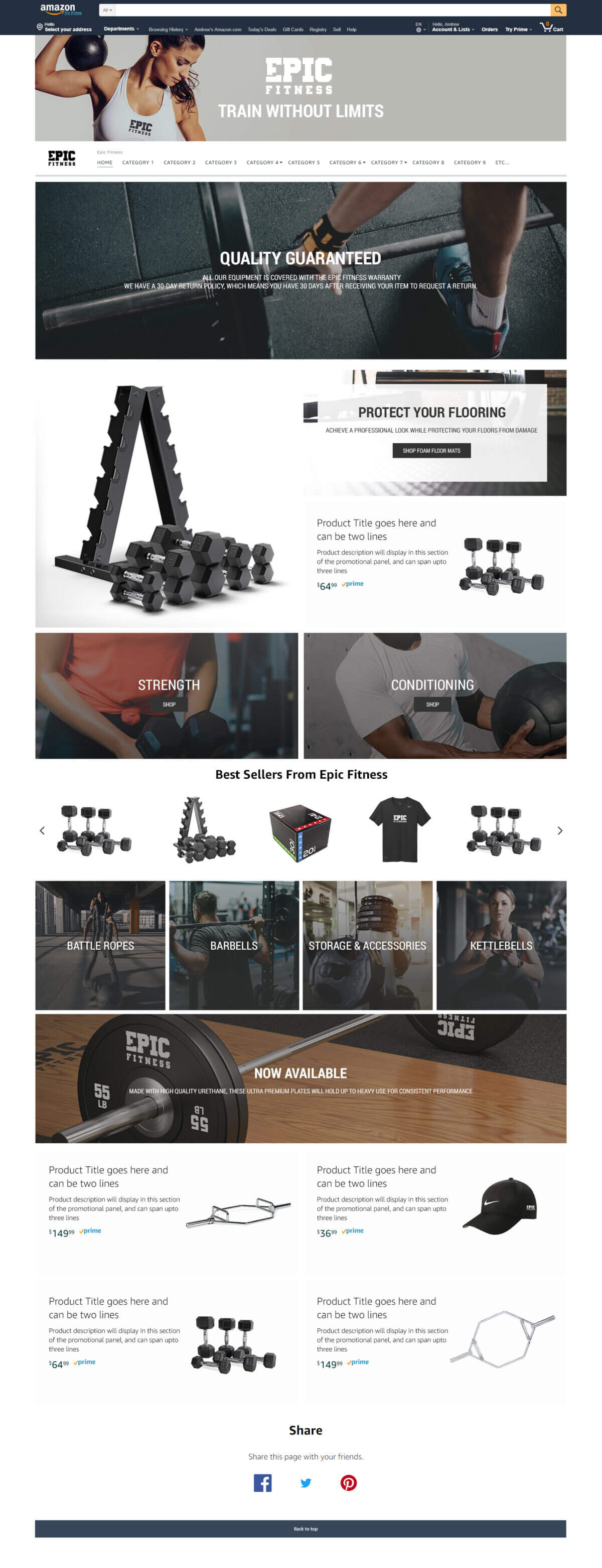 Amazon Design Portfolio - Frooition