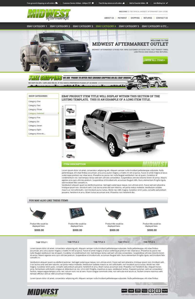 eBay Design Portfolio