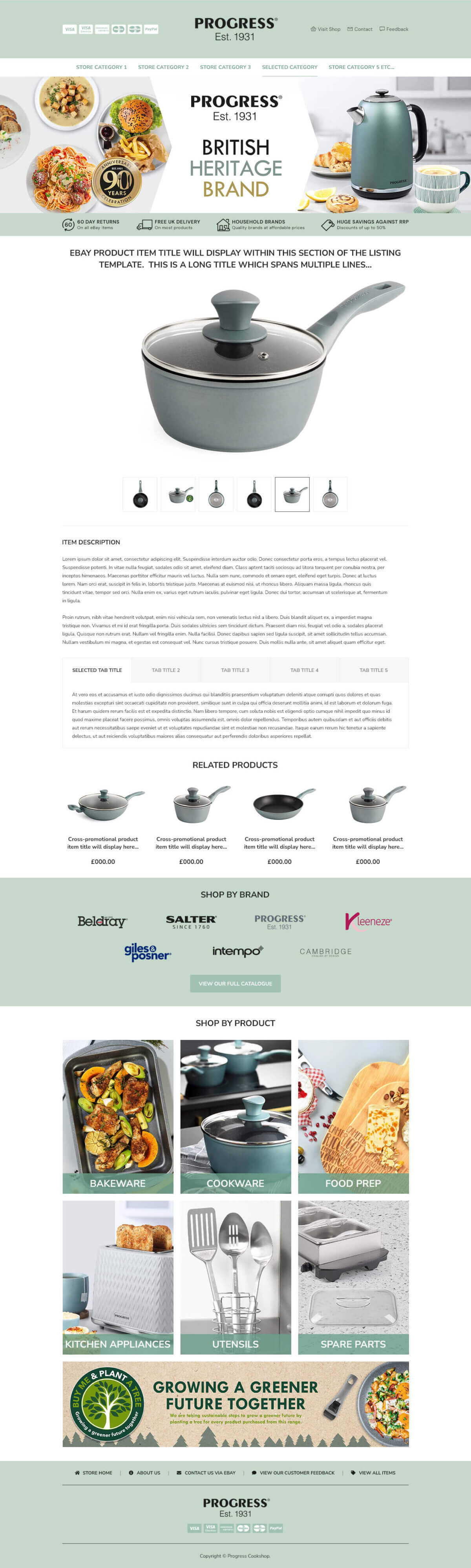 eBay Design Portfolio