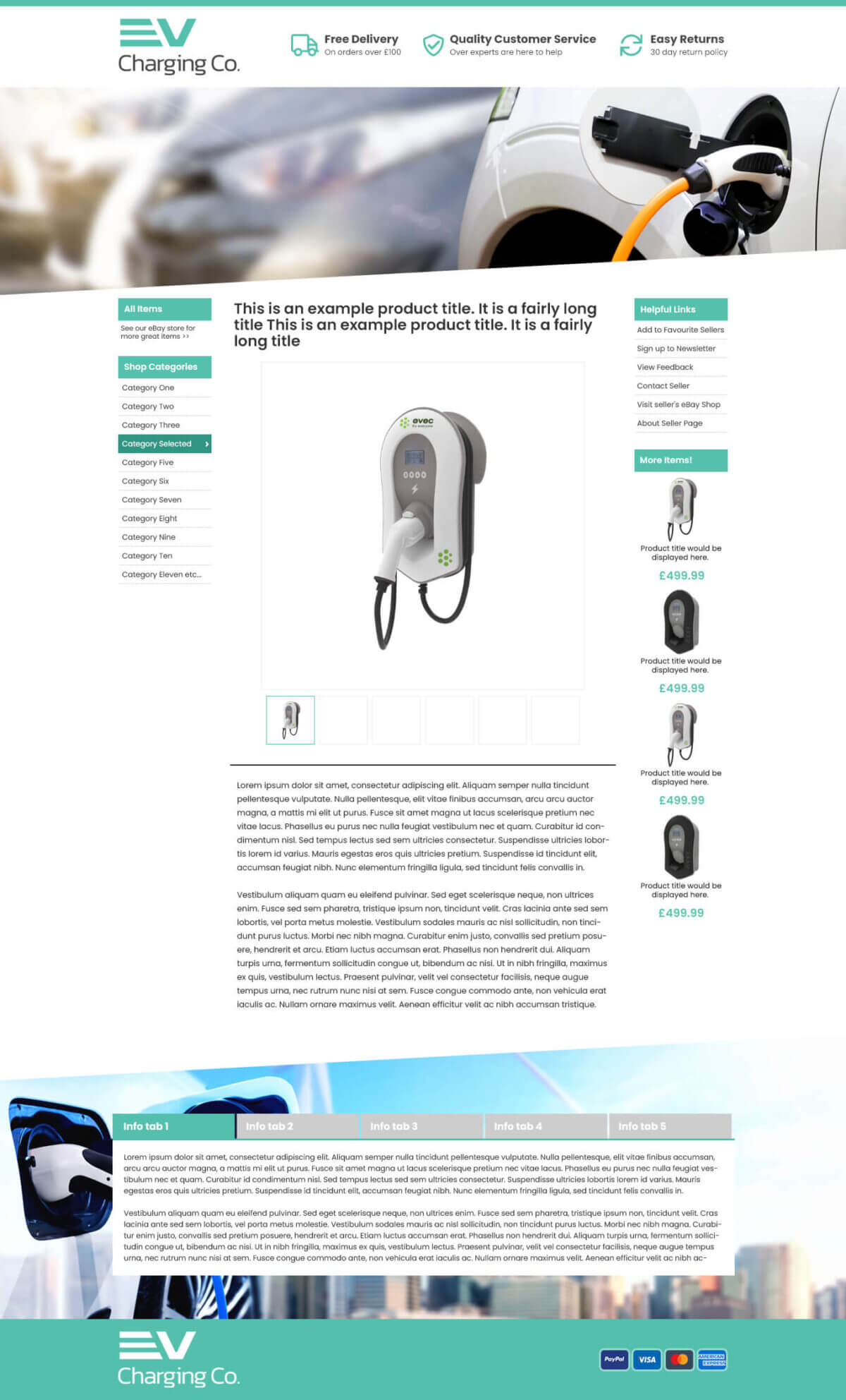 eBay Listing Template Design Portfolio - Frooition