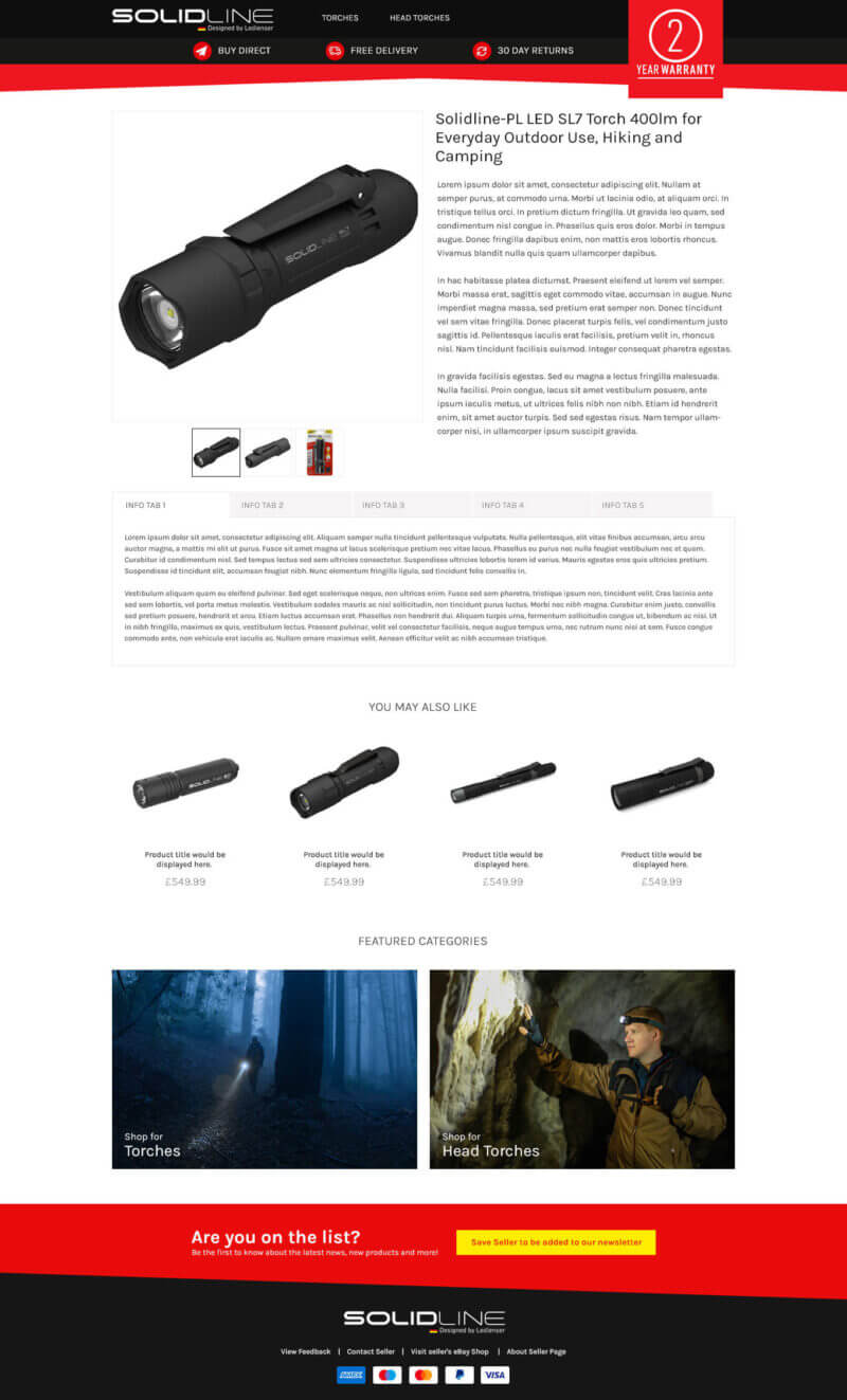 eBay Design Portfolio