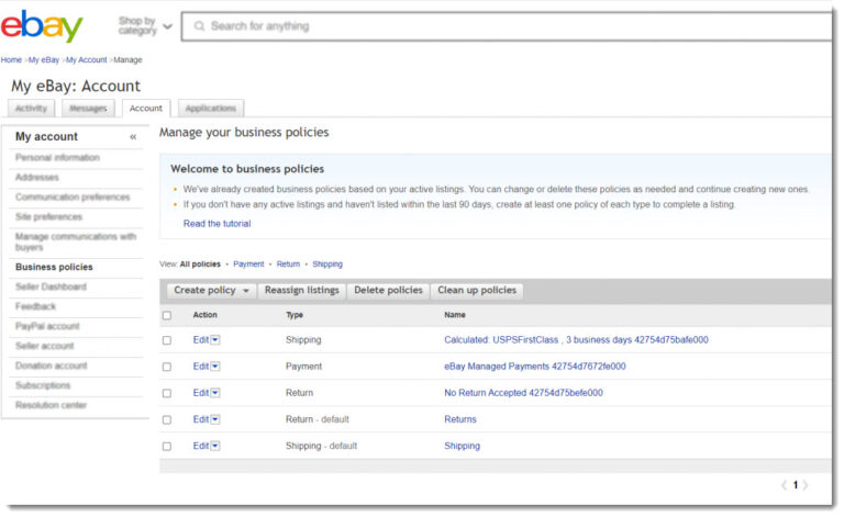 eBay Business Policies | A Practical Guide for Sellers
